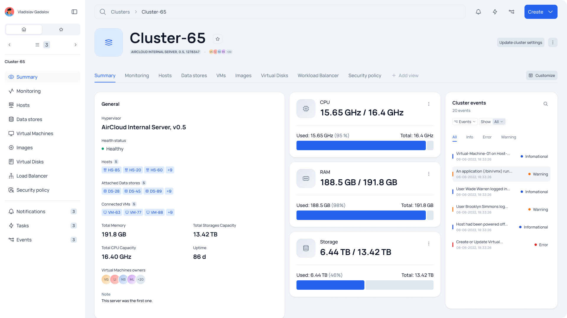 Nextop Central Server